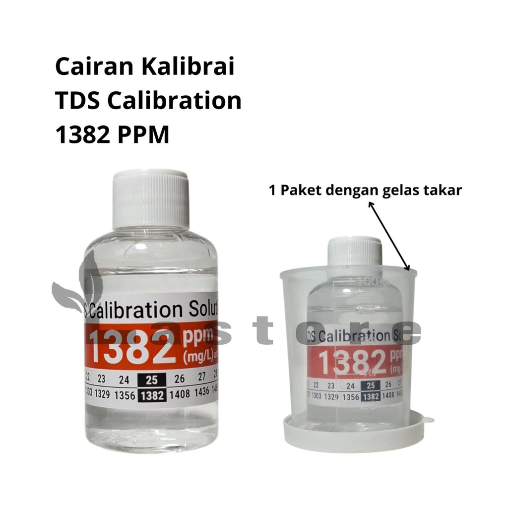 Jual Cairan Kalibrasi TDS Calibration Solution 1382 ppm | Shopee Indonesia