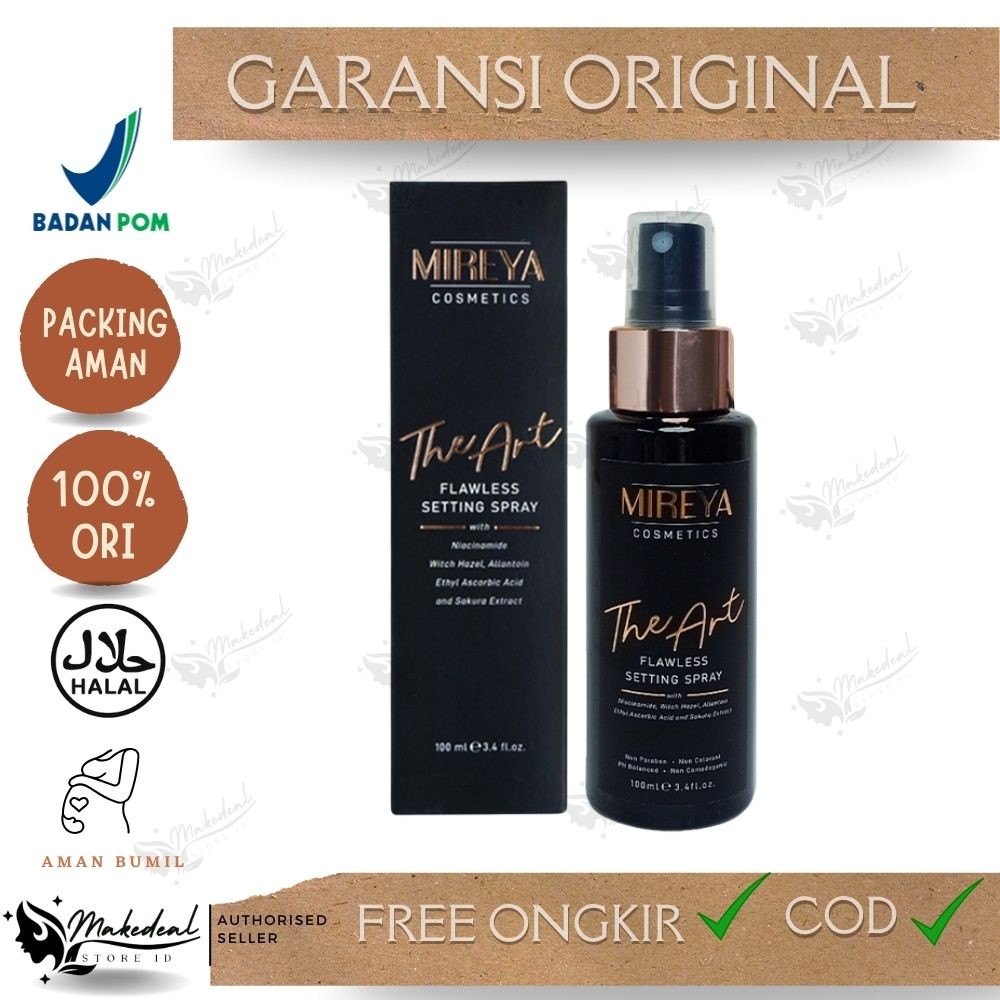 Jual Mireya The Art Flawless Setting Spray - 100 ml | Shopee Indonesia