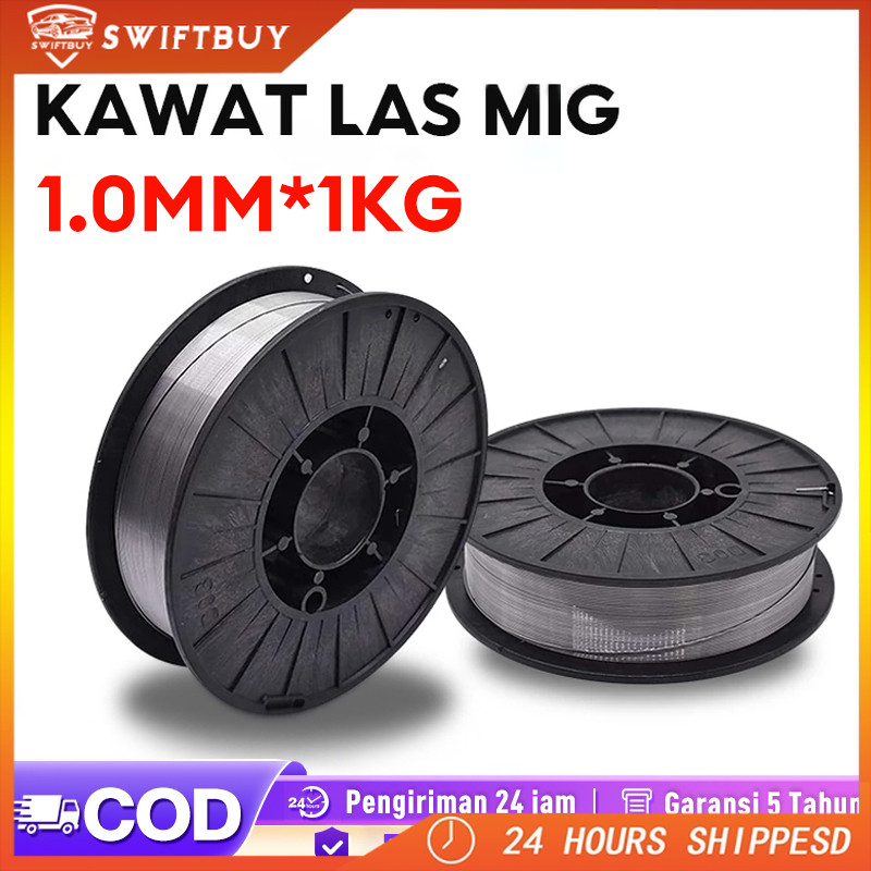 Jual Kawat las mig 1.0mm 1kg Flux Core Wire Gasless Welding Core Tanpa Gas Co Wire Techweld 1 ...