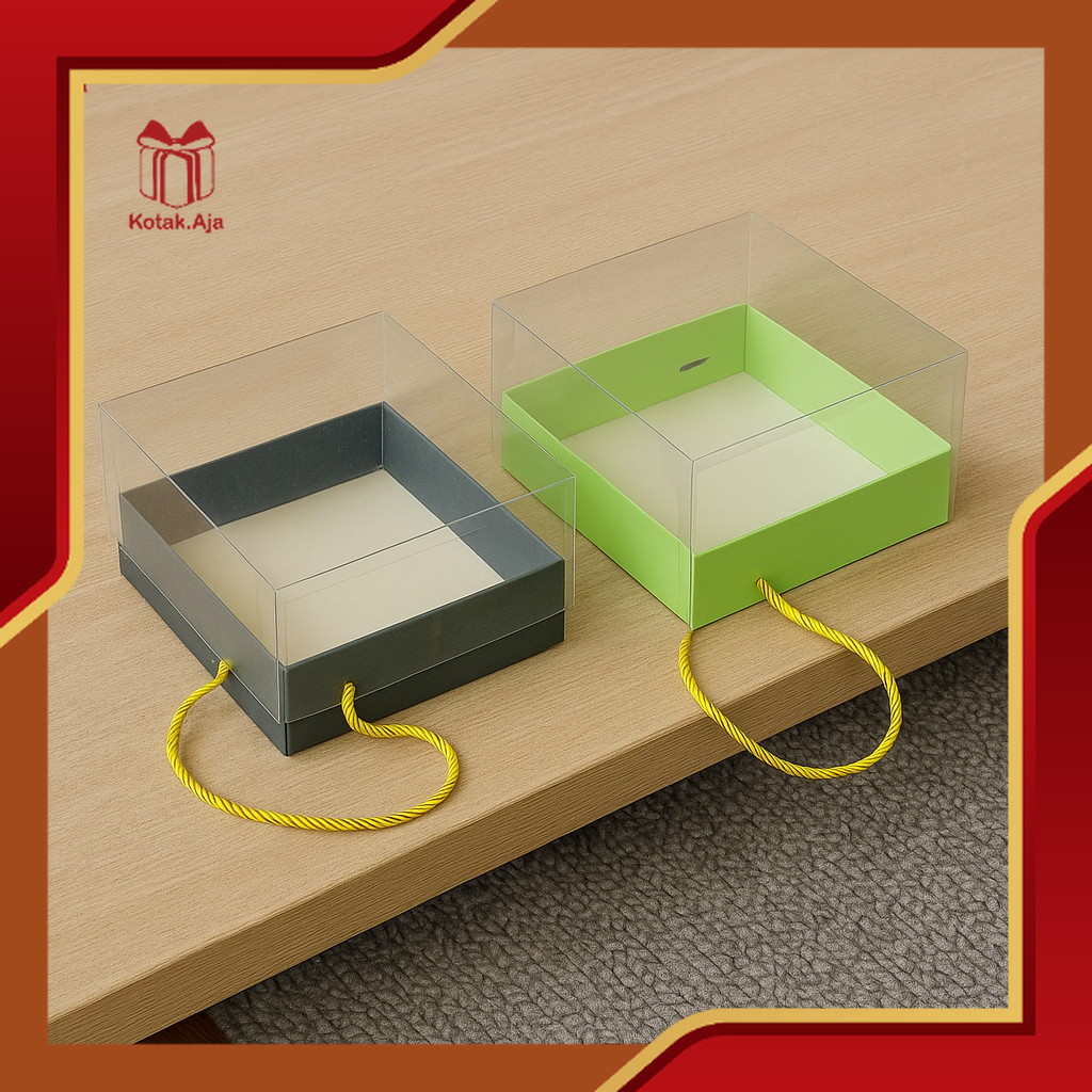 Jual Box Mika Tali / Box Mika Handle / Kotak Nasi Mika / Kotak Kue Mika ...