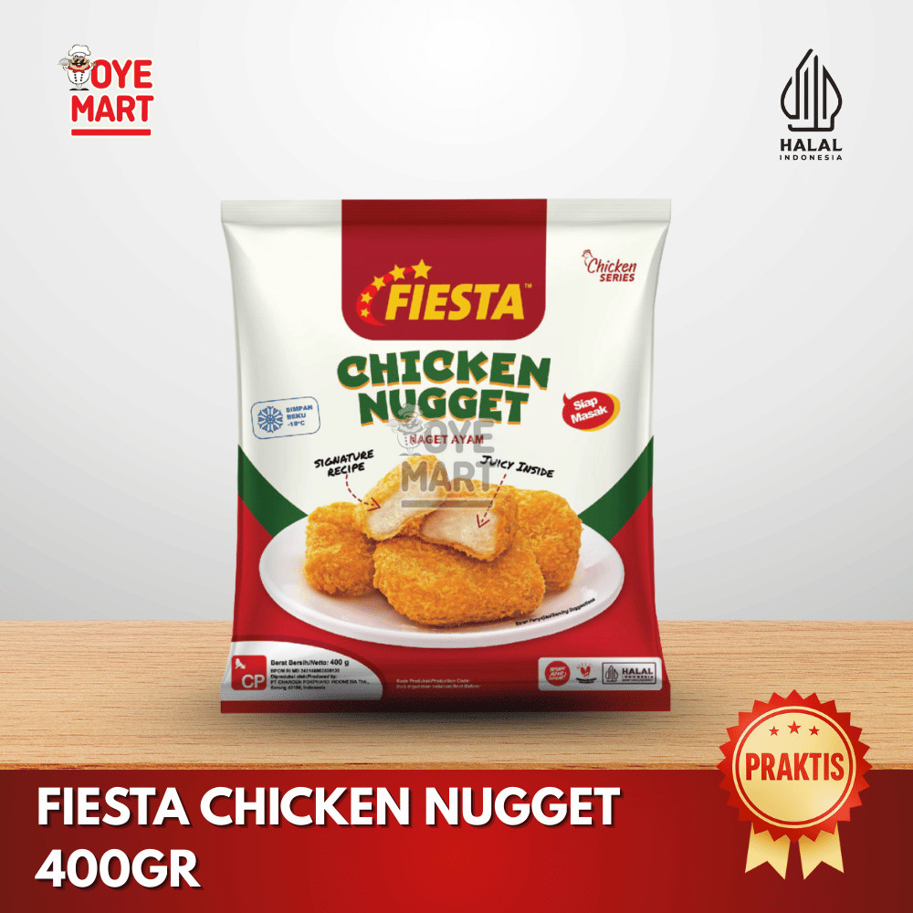 Jual FIESTA CHICKEN NUGGET 400GR / NAGET AYAM | Shopee Indonesia