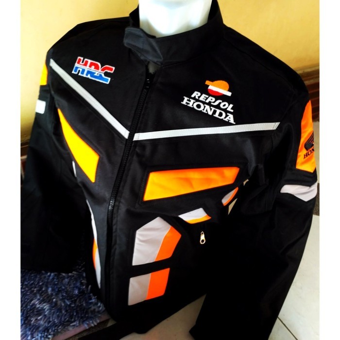 Jual Jaket Bikers Pria Motor Touring Repsol Honda Racing Tebal Warna ...