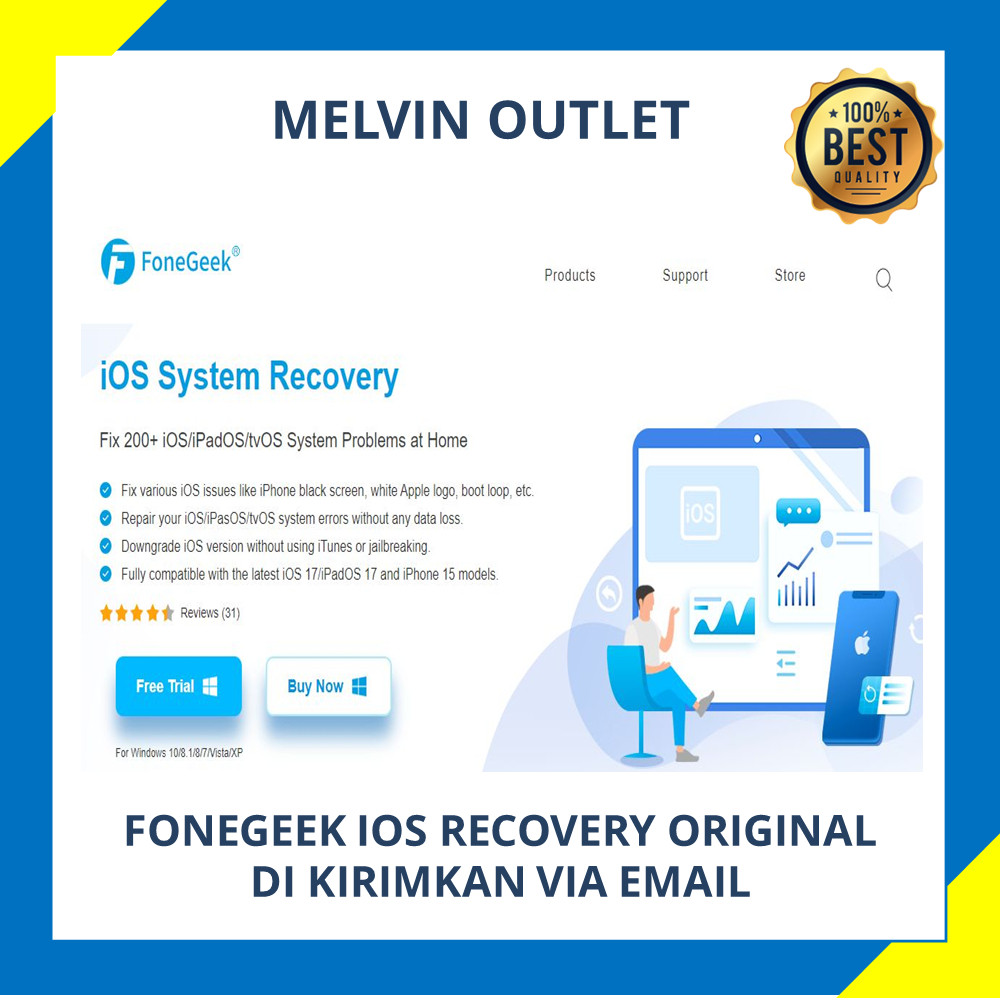 Jual FONEGEEK IOS SYSTEM RECOVERY (LISENSI - ORIGINAL) UNTUK MEMPERBAIKI IPHONE ERROR - IPHONE ...