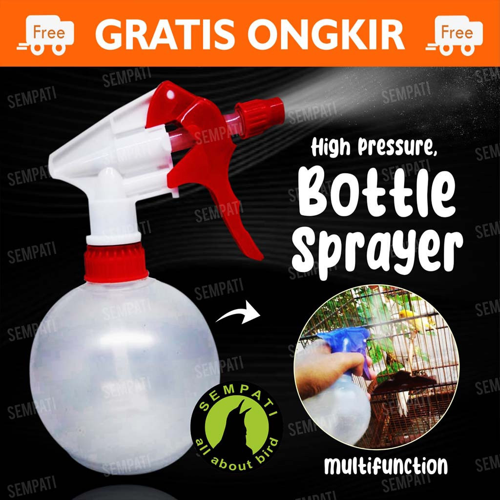 Jual SEMPATI Botol Semprotan Spray Air Mandi Burung Bulat Merek Asena ...