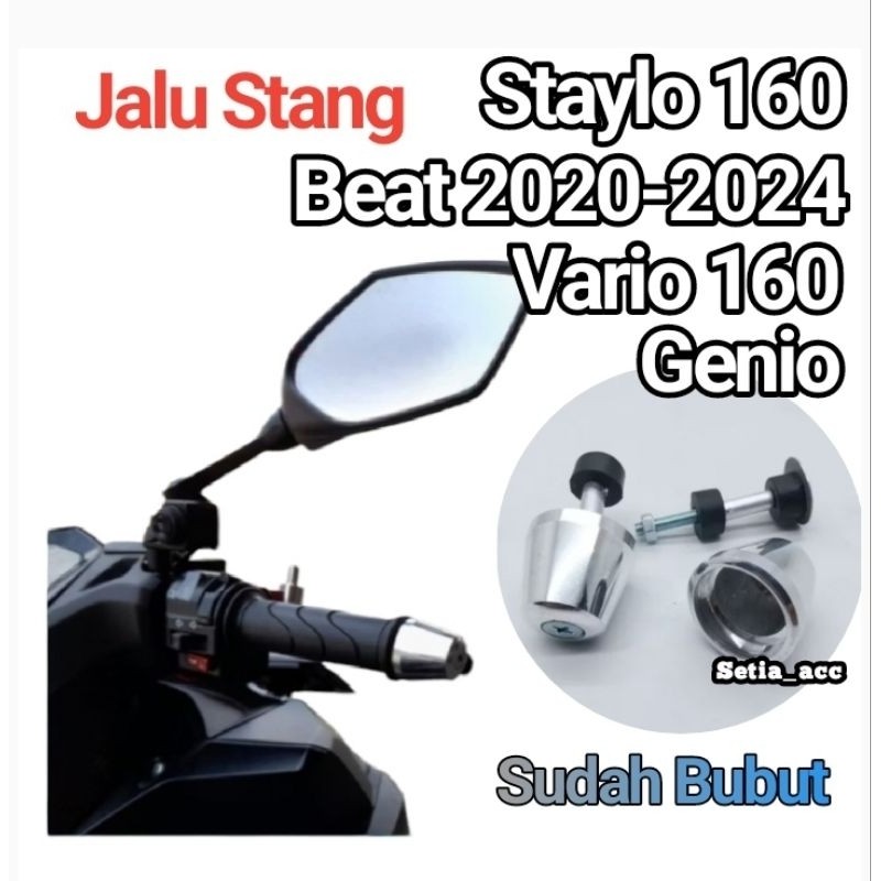Jual Jalu Stang Vario 160 Stylo 160 Beat 2023 Deluxe Genio Cnc | Shopee ...