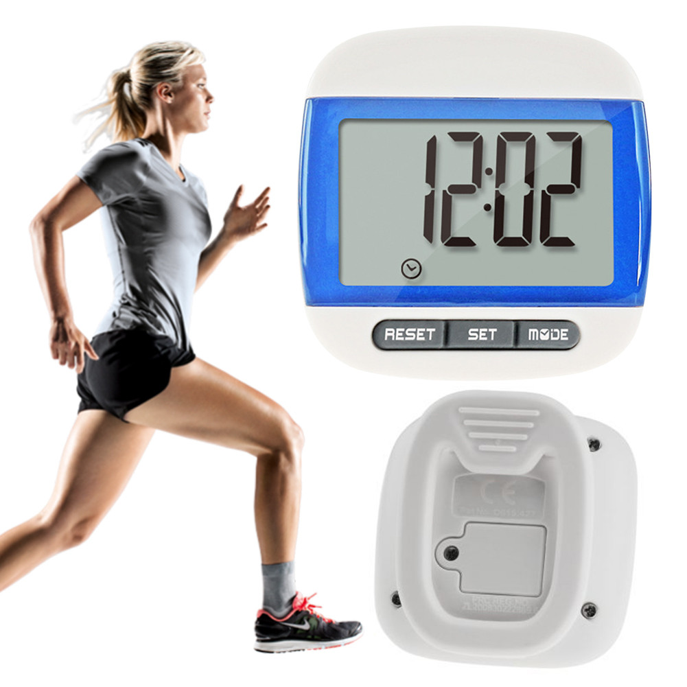 Jual Walking Pedometer Clip On Step Counter Calorie Calculation ...