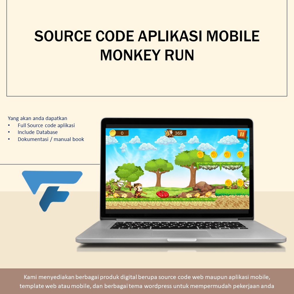 Jual SOURCE CODE APLIKASI MOBILE MONKEY RUN | Shopee Indonesia