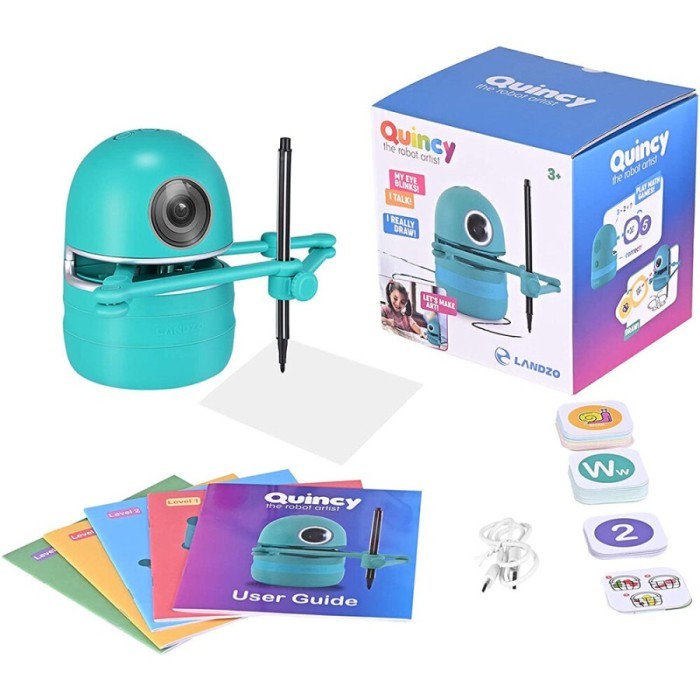 Jual Robot Quincy Menggambar Smart Drawing Artist Maths Spelling ...