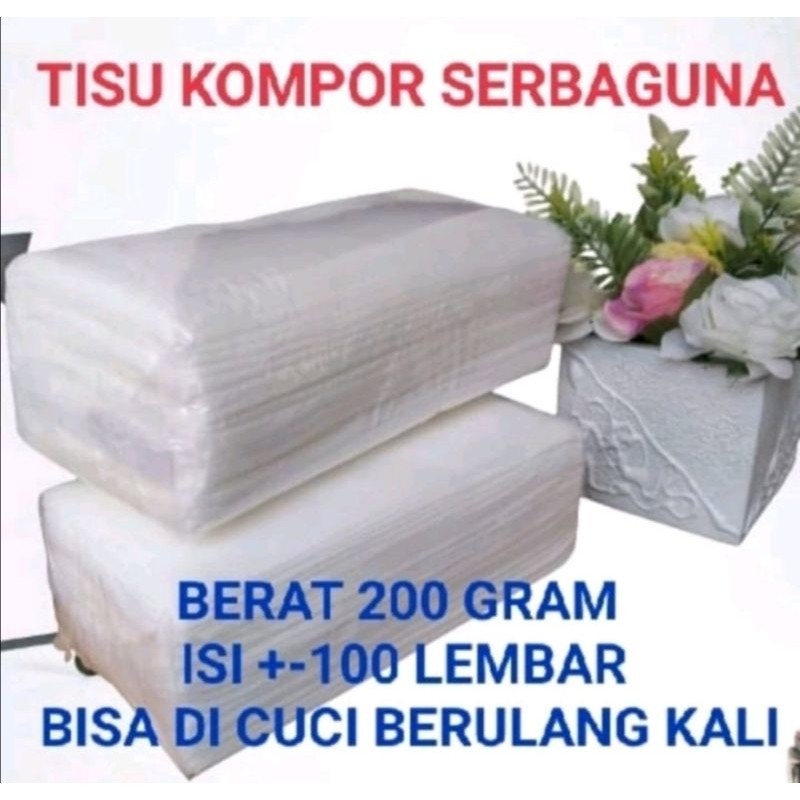 Jual IDJ Tissue Ajaib Tissu Dapur Tisu kompor Bisa Dicuci Berulang kali ...