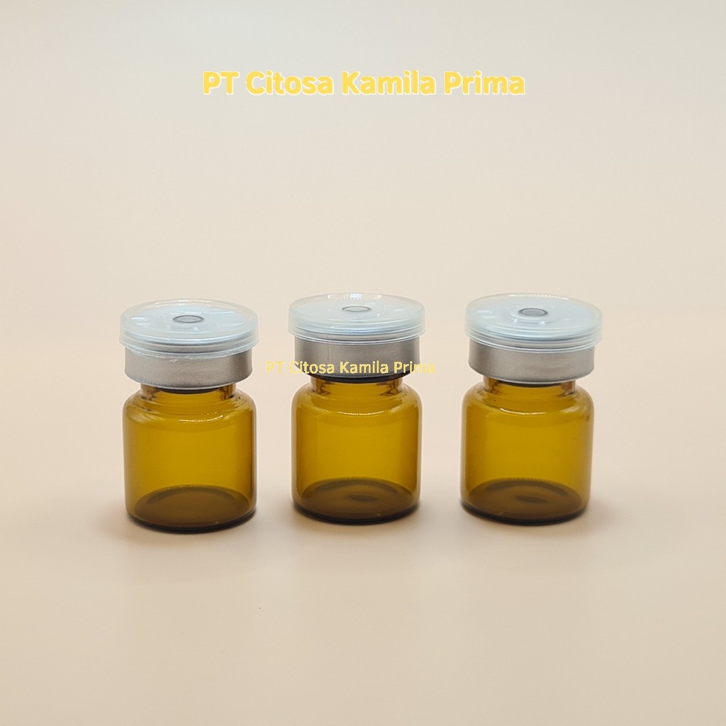 Jual Botol Kaca Vial 3 Ml Amber / Botol Kaca / Botol Kaca Vial / Botol ...