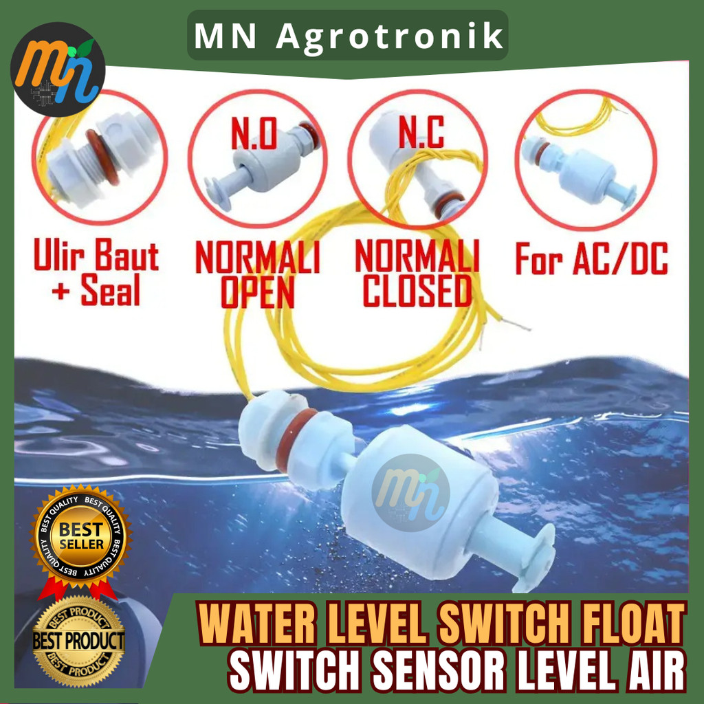 Jual WATER LEVEL SWITCH FLOAT SWITCH SENSOR LEVEL AIR | Shopee Indonesia