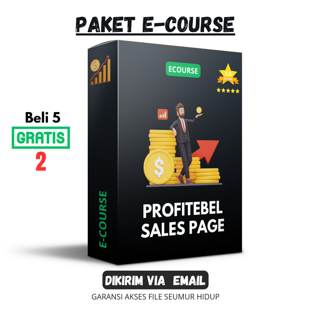 Jual (14) ECOURSE - Profitebel Sales Page | Shopee Indonesia