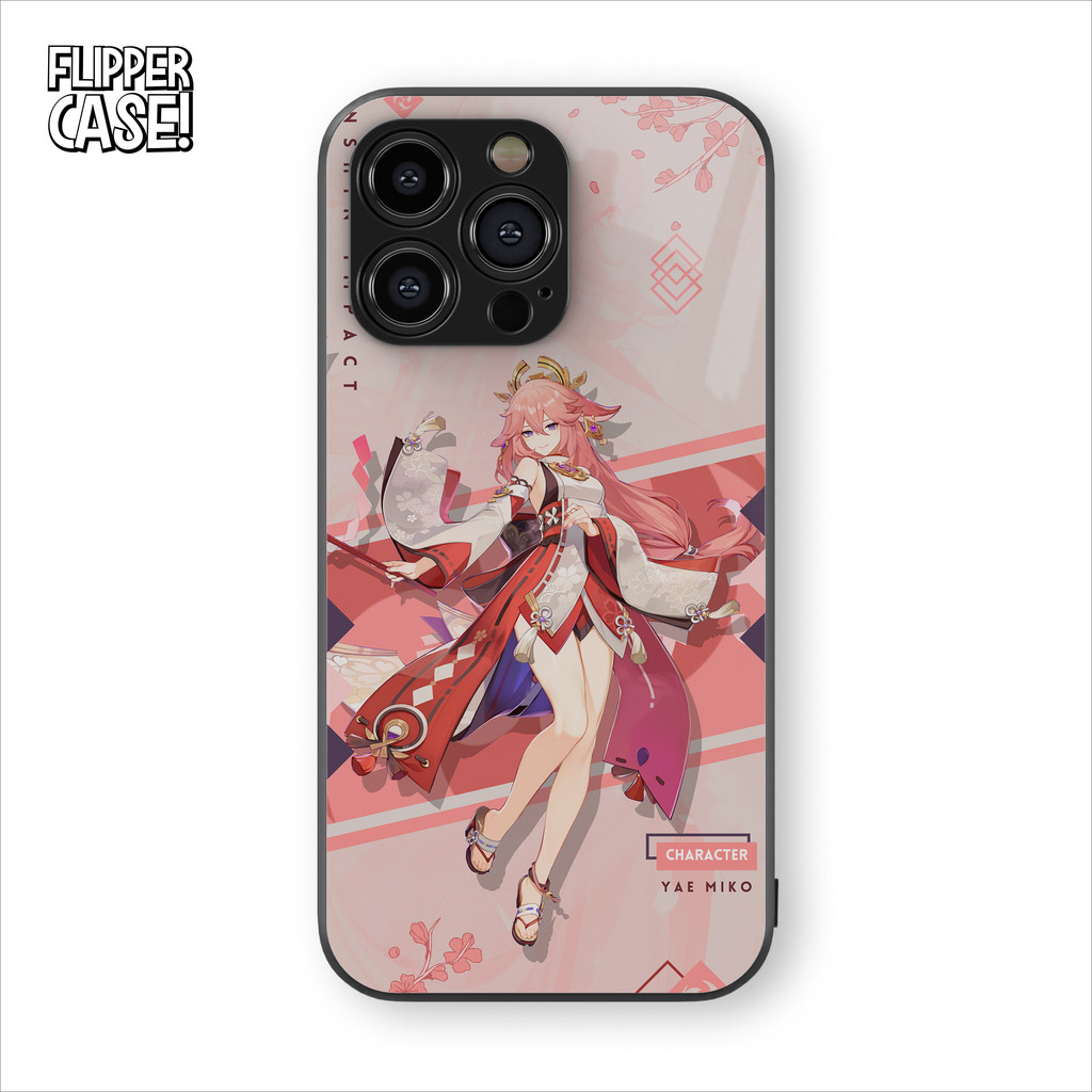 Jual Casing HP Glossy Yae Miko Genshin Impact Android & iPhone 7/8/xr/x ...