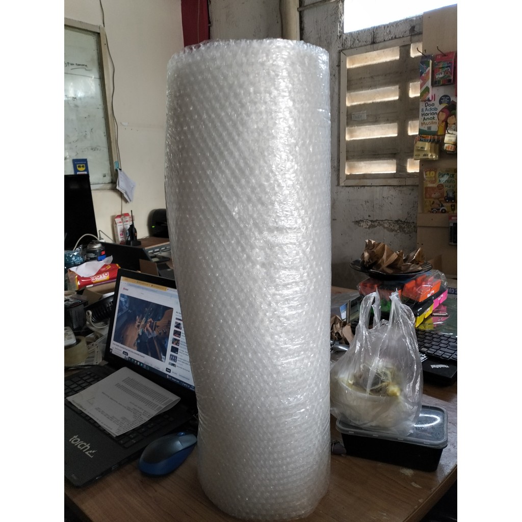 Jual BUBBLE WRAP BUBLE WRAP BABEL RAP ROLL 10M X 60CM , READY WARNA ...