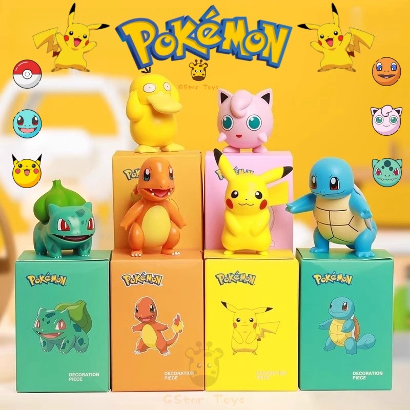 Jual Gstar Action Figure Pokemon Takaratomy Arts Kata Zun Fig Pikachu ...