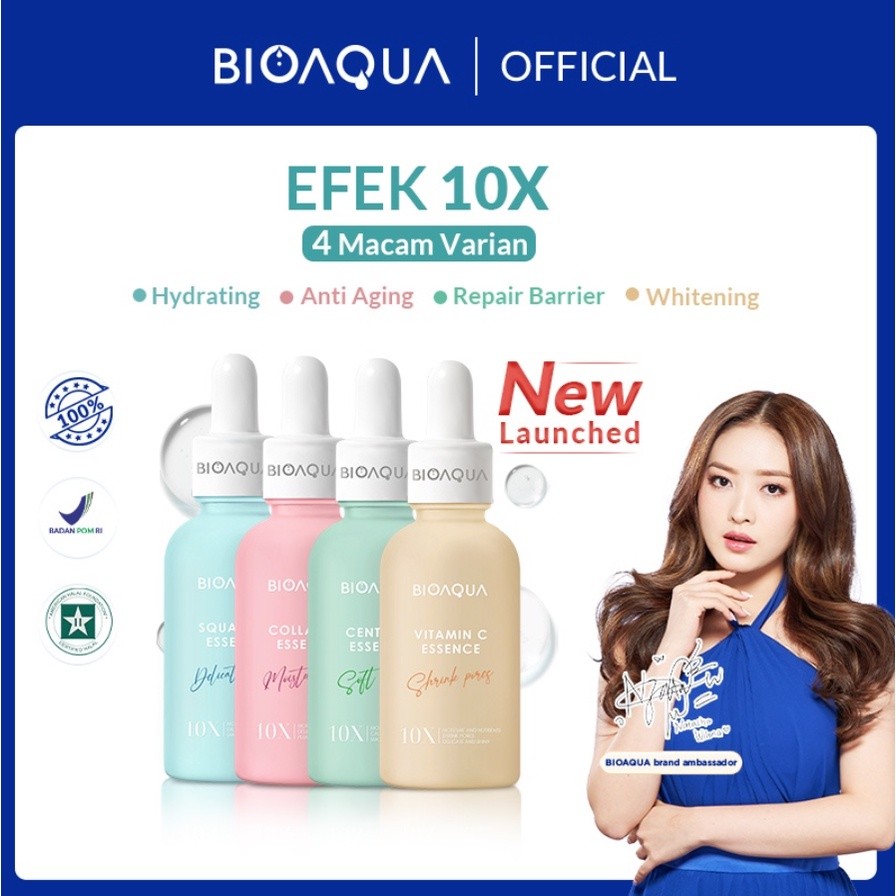 Jual ️Domestika ️ BIOAQUA Efek 10X Serum Series Collagen Anti aging ...