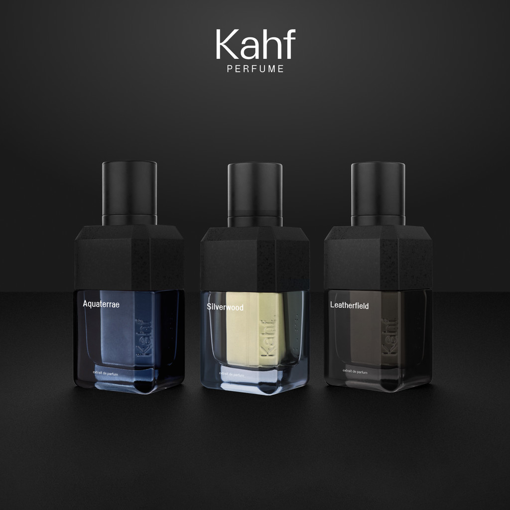 Jual [3 in 1] Kahf Aquaterrae + Silverwood + Leatherfield Extrait de Parfum 50 ml - Oracle ...