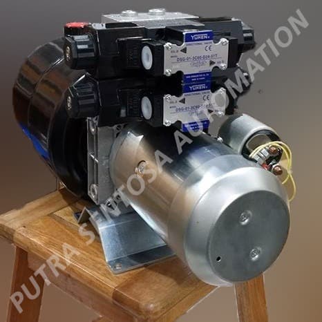 Jual MINI POWER PACK 24VDC 2000W WITH 2 SOLENOID VALVE HYDROVEN HY-10 ...