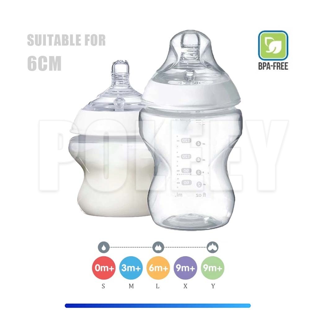 Jual Bahan Pengaman Botol 6CM Wide Neck Bore Besar Bahan Pengaman Botol Bayi Anti Alergi 330ML ...