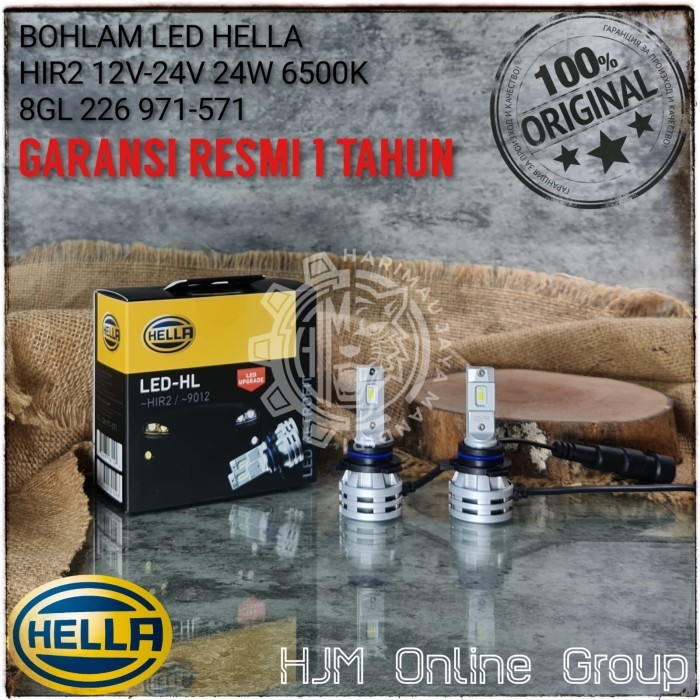 Jual BOHLAM LAMPU LED HELLA H4 H11 H16 HB3 HB4 H1 H3 HIR2 H7 H8 12V ...