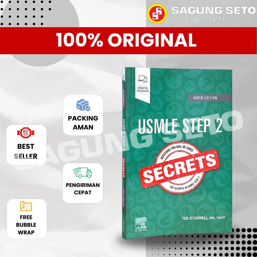 Jual USMLE STEP 2 SECRETS 6ED - TED X. O'CONNELL | Shopee Indonesia