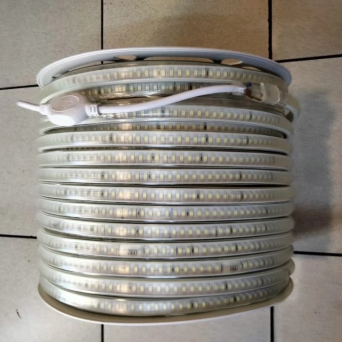 Jual Led Strip Selang SMD 2835 100 Meter Stripe Strips 144 Mata Led Garansi | Shopee Indonesia