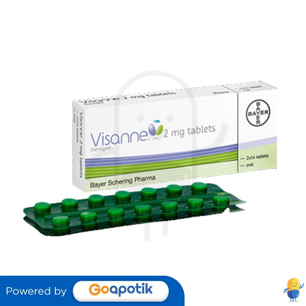 Jual Visanne 2 Mg Strip 14 Tablet | Shopee Indonesia