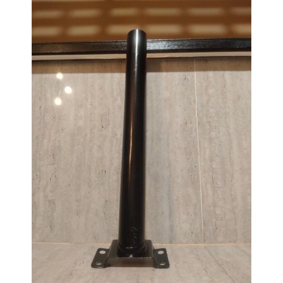 Jual Tiang pipa Besi Pju Lampu jalan Solar Panel - Hitam 1,5inc ...