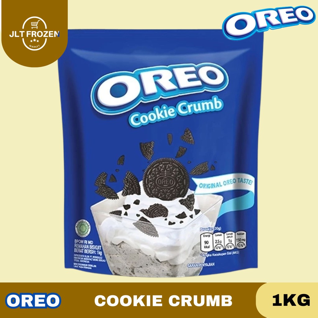 Jual Oreo Cookie Crumb 1Kg / Biscuit Oreo / Remukan Oreo / Oreo ...