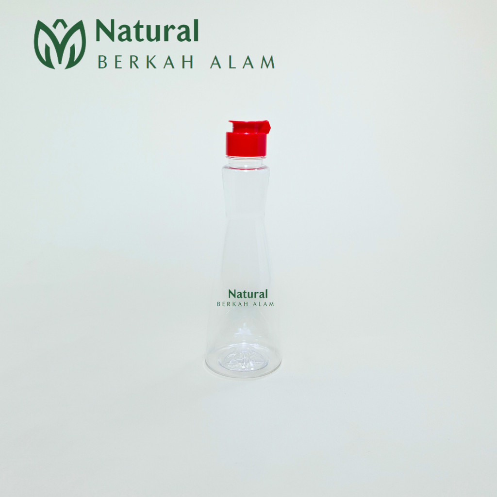 Jual Botol 350 Ml Flexy Natural Tutup Fliptop Jamur / Botol Plastik ...