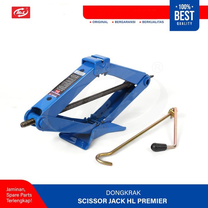 Jual HL Premier Dongkrak Jembatan Maksimal Beban 2 Ton Scissor Jack | Shopee Indonesia