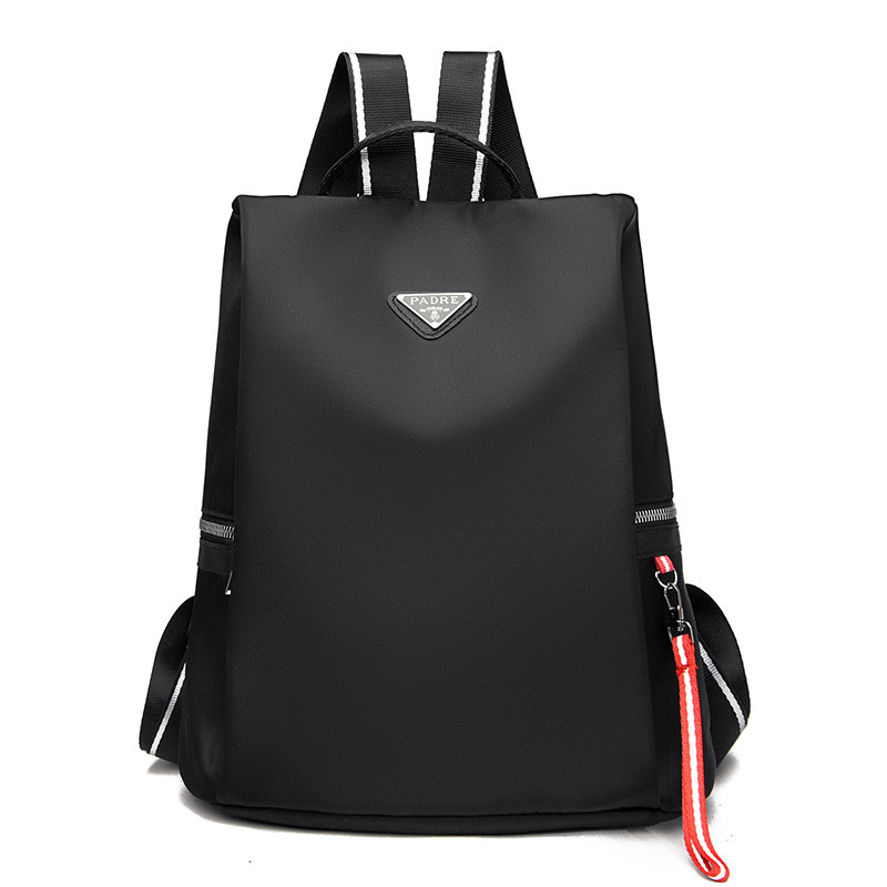 Jual Fashion Brand Anti Theft Backpack Solid Oxford Fabric Backpacks ...