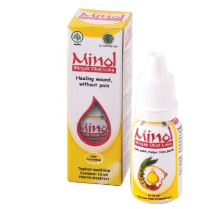 Jual Minol untuk Menyembuhkan Luka Tergores atau Terpotong (15 ml ...