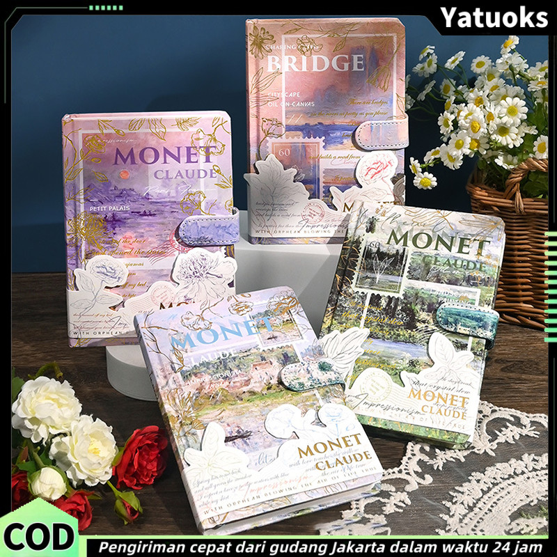 Jual Notebook Full Color Buku Diary Nature Pemandangan Vintage Lucu ...