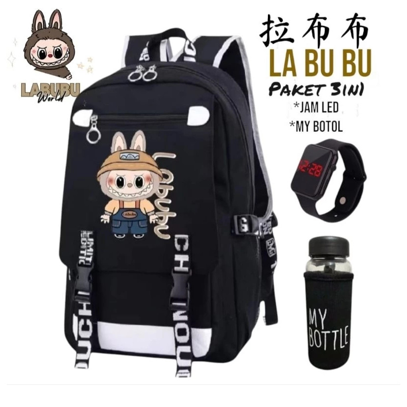 Jual BSS - TAS RANSEL SEKOLAH ANAK SD TK LAKI LAKI PEREMPUAN LABUBU TERBARU TAS SEKOLAH LABUBU ...