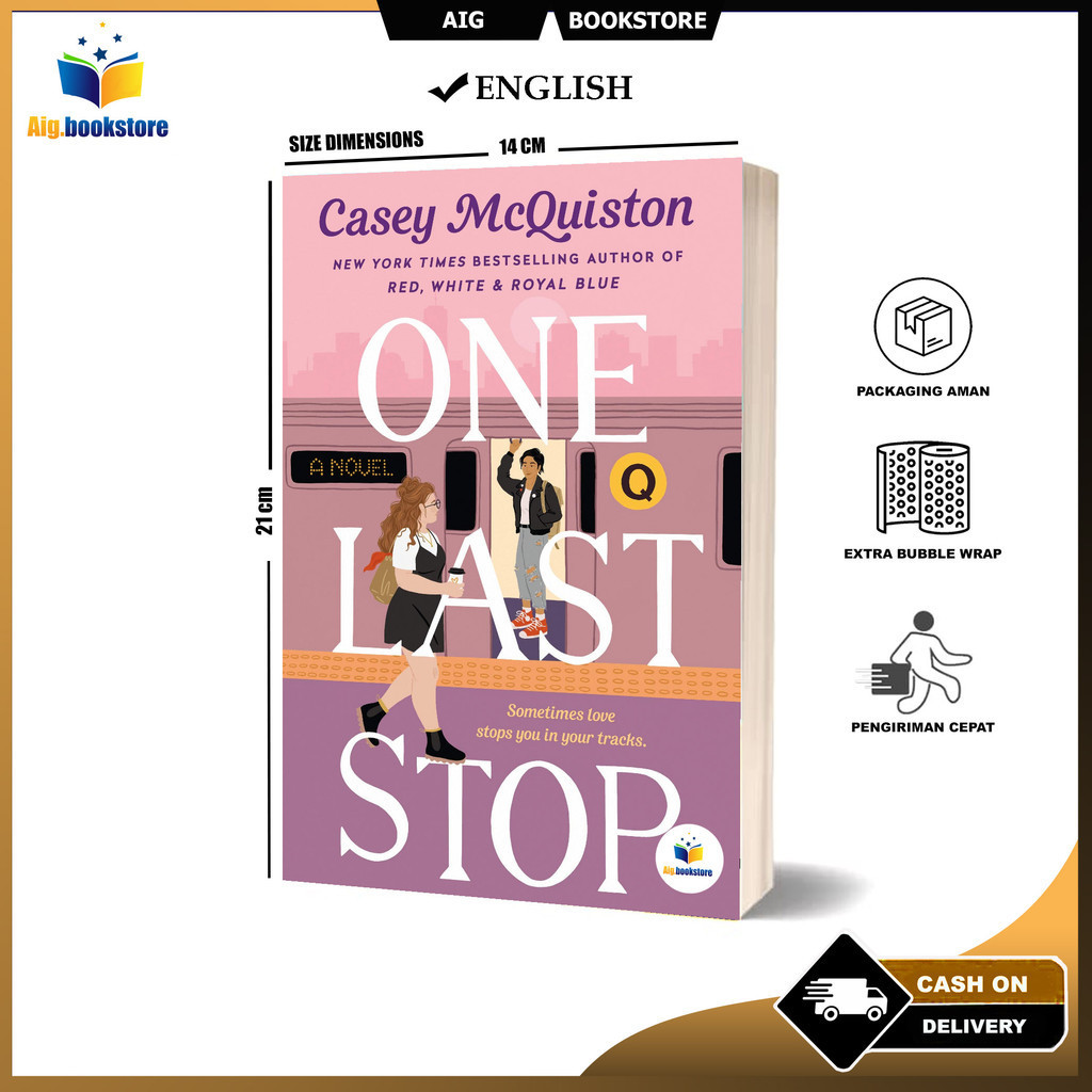 Jual One Last Stop - Casey McQuiston (English) | Shopee Indonesia