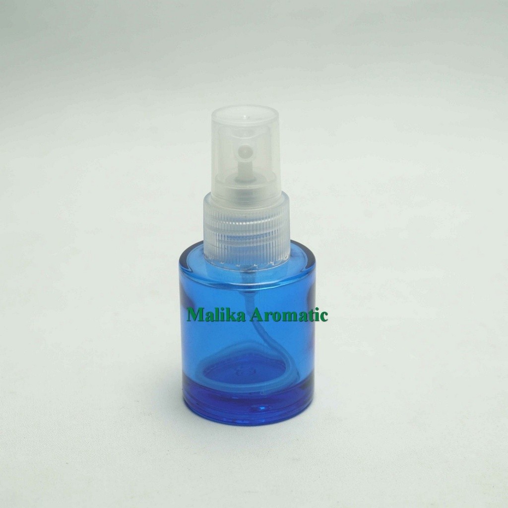 Jual Serum 20 ml Kaca RF Biru Tua Original Tutup Spray / Botol Kaca ...