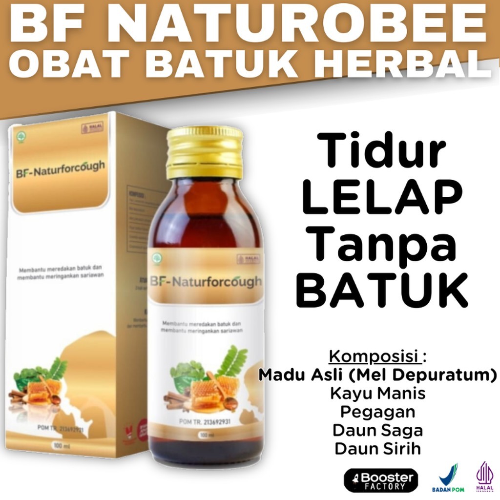 Jual BF NaturForCough Obat Batuk Sariawan Herbal Anak Booster Factory ...
