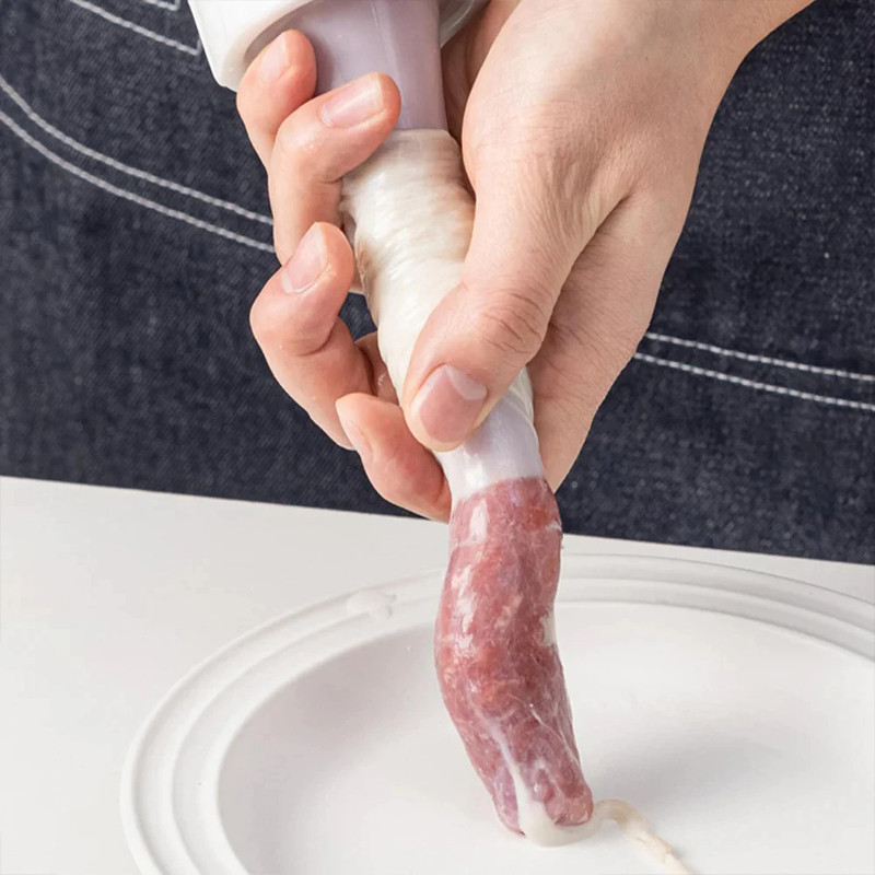 Jual 14m 18/22mm Sausage Casing Casing Sosis Food Grade Selongsongan ...