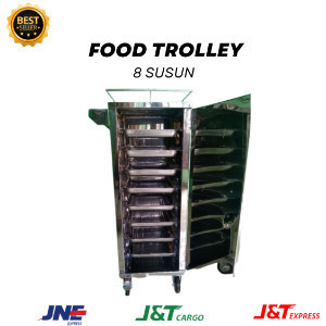 Jual FOOD TROLLEY 8 SUSUN || TROLI MAKANAN RUMAH SAKIT DENGAN ...