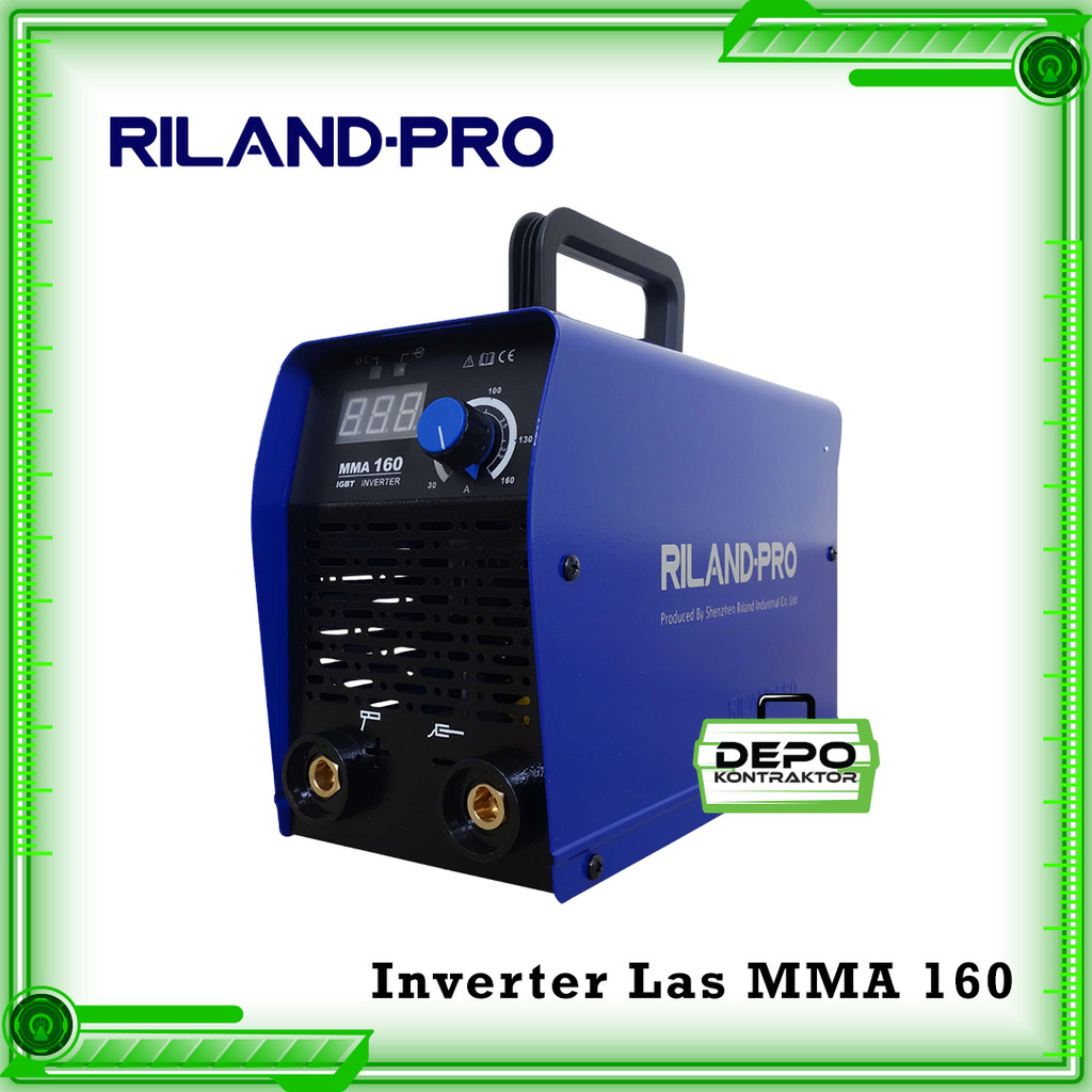 Jual RILAND PRO Mesin Travo Las Inverter Listrik 160 A Welding Electric ...