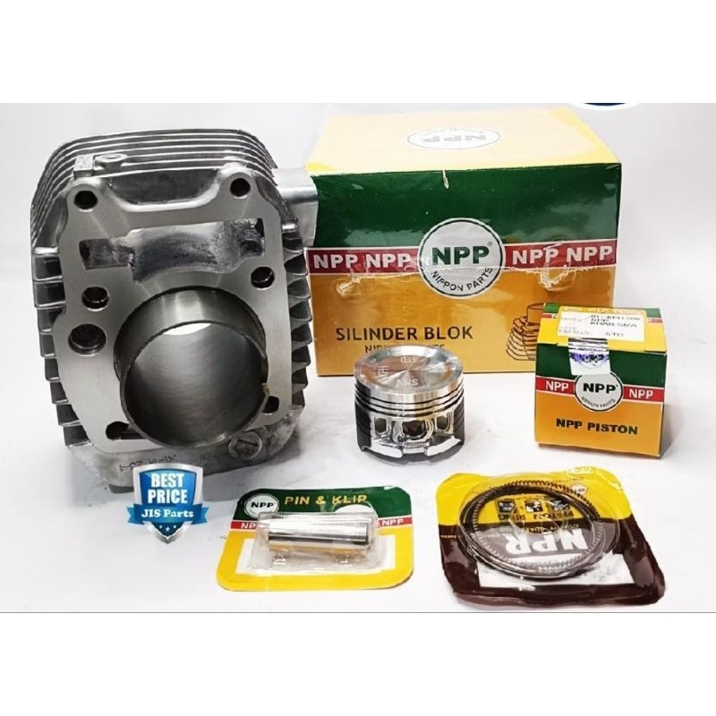 Jual CYLINDER BLOK ASSY SUPRAX125 KHARISMA KIRANA ORIGINAL NPP BLOK SEHER KOMPLIT PLUS PISTON ...