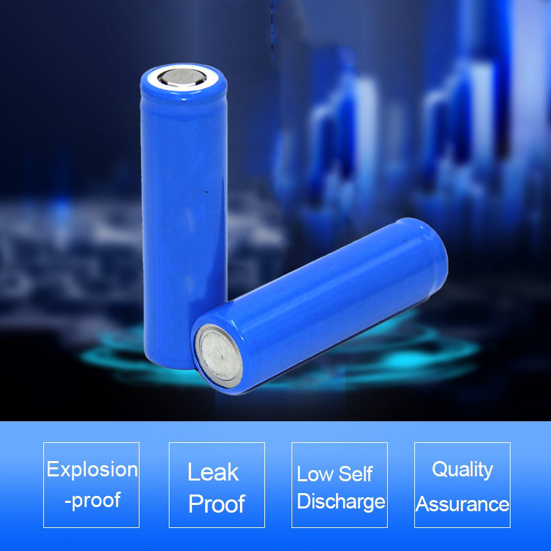Jual Doublepow Baterai Rechargeable 14500 Li-Ion 3.7V 600mAh 1 PCS ...