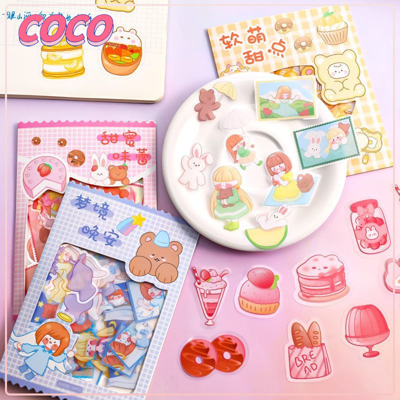 Jual 45PCS/Bag stiker Diary Stickers Scrapbooking Planner Bullet ...