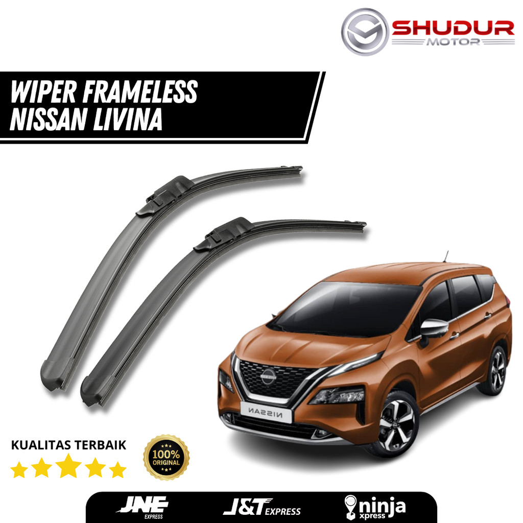 Jual Wiper Blade Frameless Nissan Livina Karet Wiper Mobil Nissan