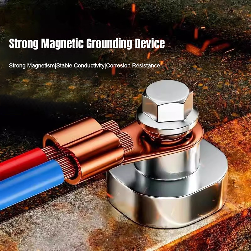 Jual Klem Tang Las Magnet Welding Ground Clamp Single Double Kabel ...