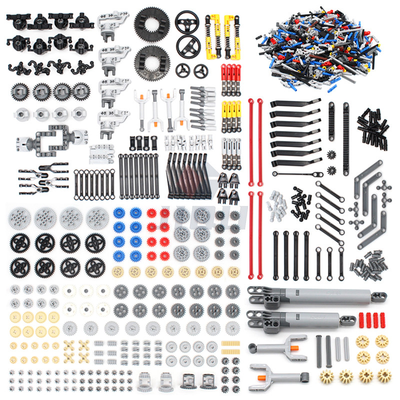 Jual High-Tech Accessory Parts Kit MOC Building Blocks Package ...