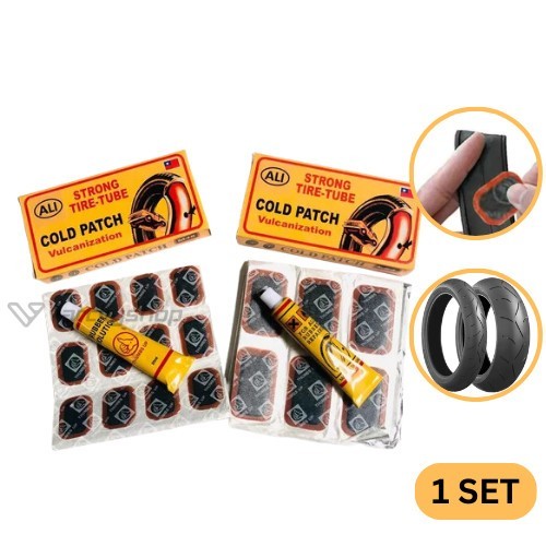 Jual Cold Patch Thums Up Medium M 48 PCS Large L 24 PCS Tambal Ban Tip ...