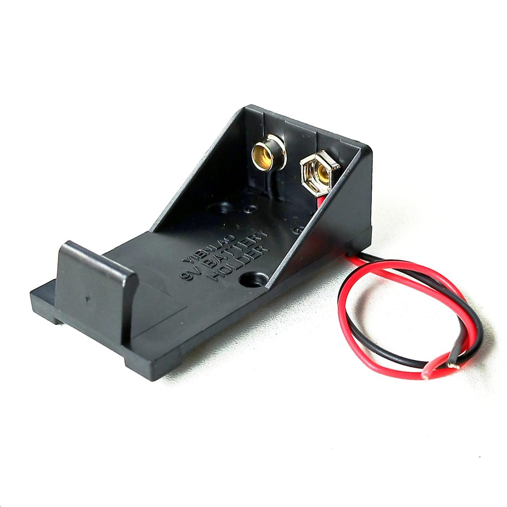 Jual Tempat Dudukan 9v Petak Terminal Baterai Battery Holder | Shopee ...