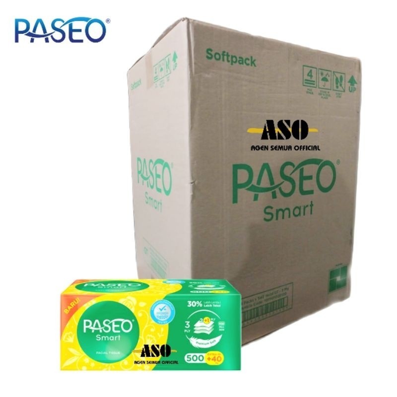 Jual DUS TISU TISSUE PASEO 540 helai FACIAL TISSUE ( ISI 48) (per ...